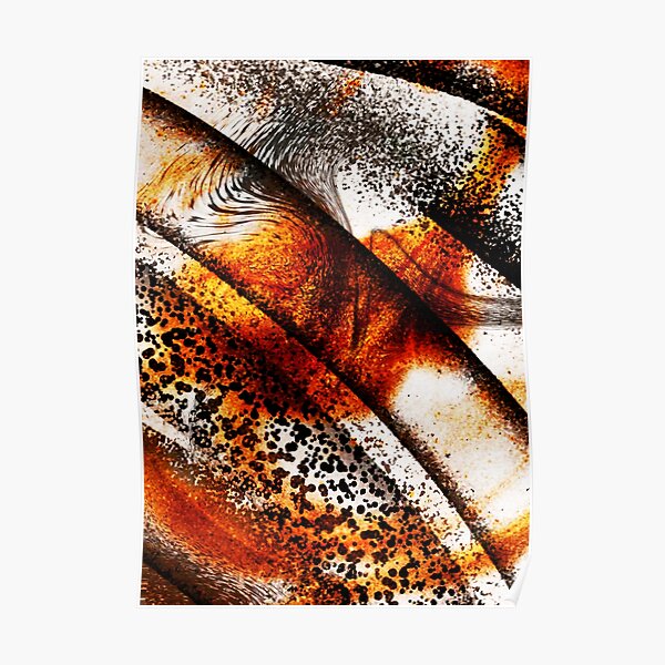 "tubes and stains" Poster for Sale by Real-texture | Redbubble