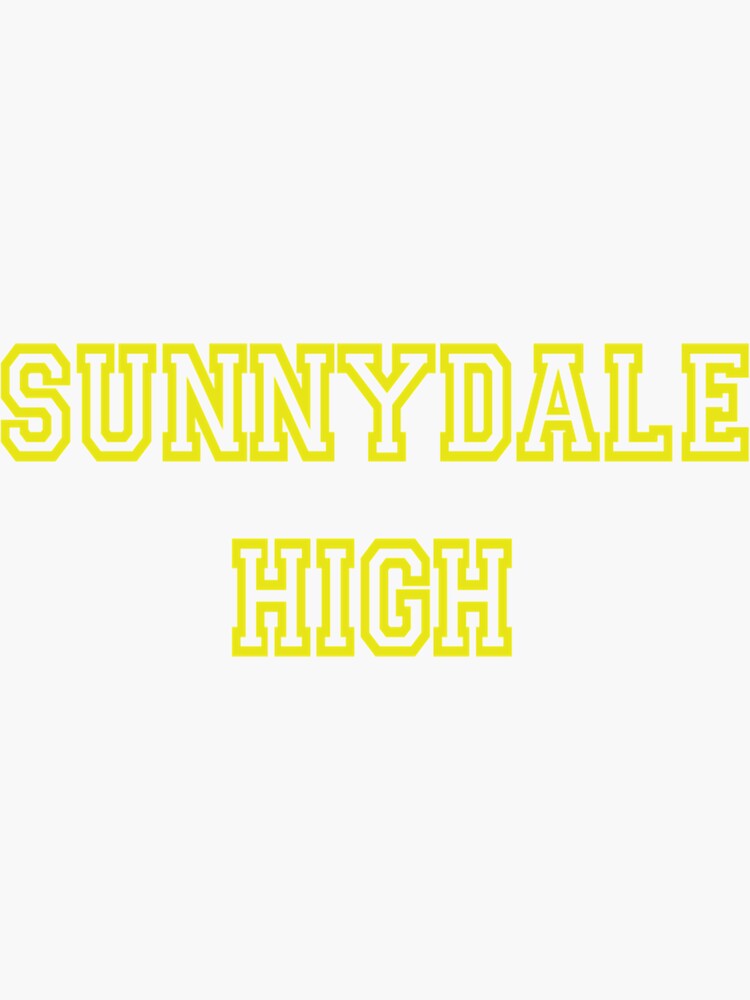 "Sunnydale High" Sticker for Sale by rollfteatorz | Redbubble