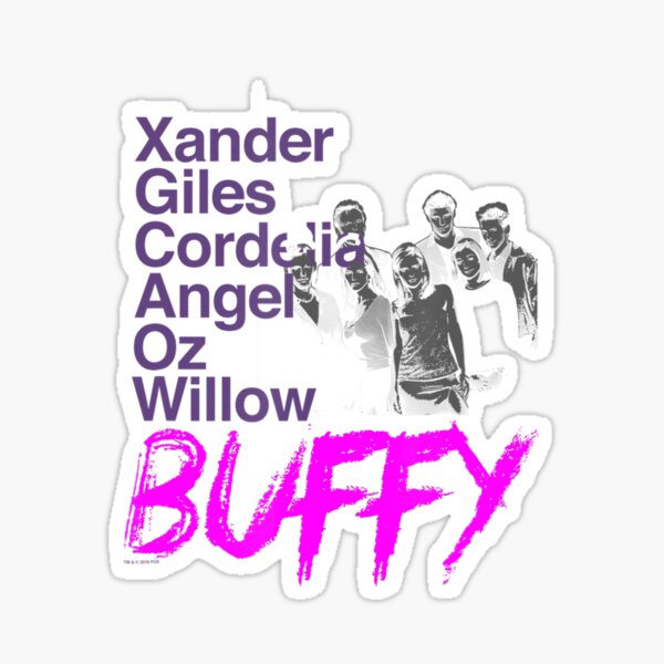 "Buffy the Va" Sticker for Sale by dawniwlonda | Redbubble