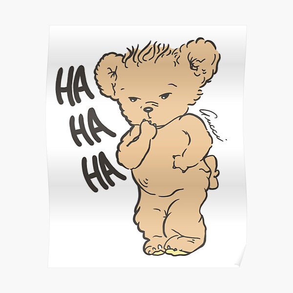 "Gucci x Harry Styles “HA HA HA”" Poster for Sale by StrawbrryBunny ...