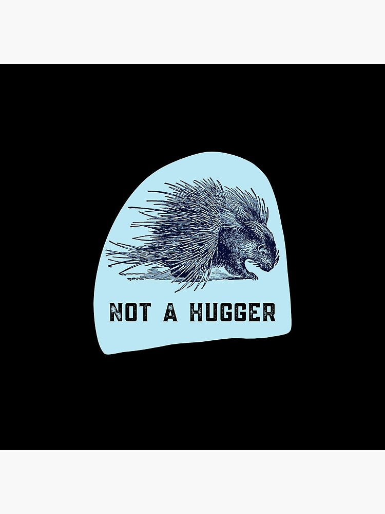 "Preppy Not a Hugger Porcupine Dark Academia Victorian Meme" Pin for ...