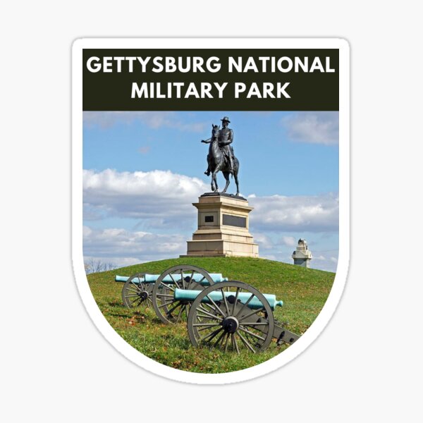 "Gettysburg National Military Park" Sticker for Sale by AdventurePlains ...