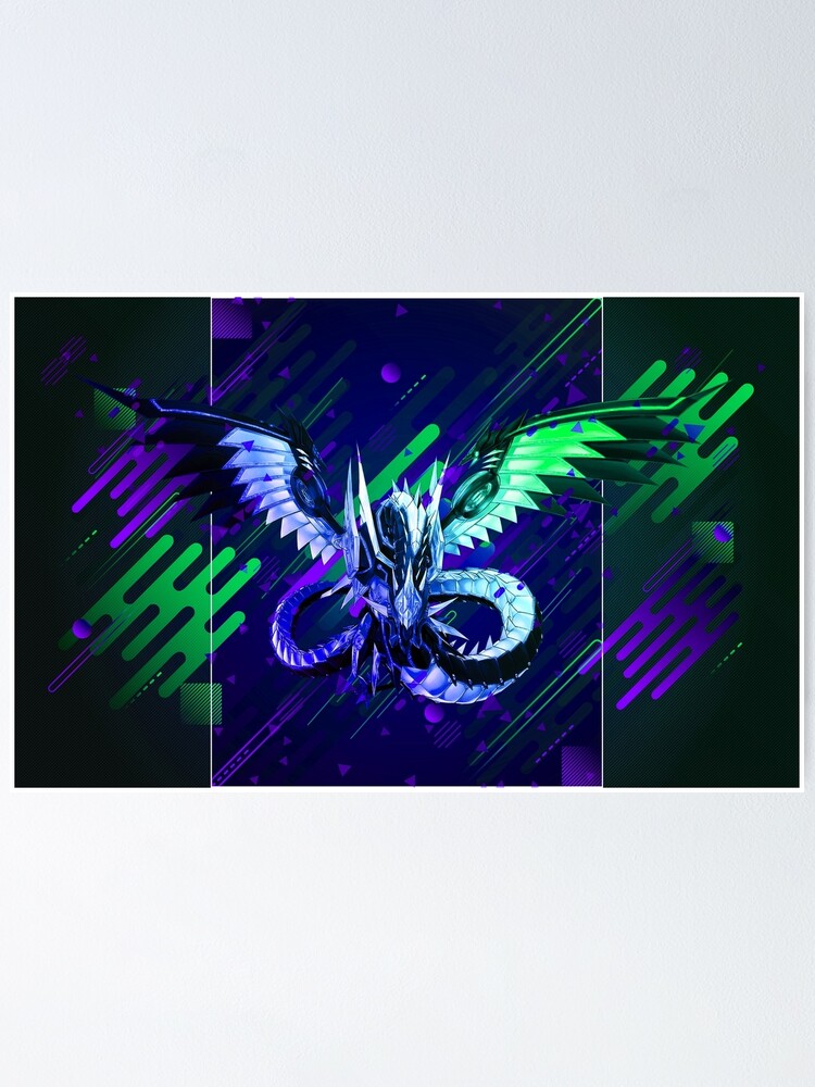 "Cyber Dragon Infinity *Modern Graphic Design*" Poster for Sale by ...