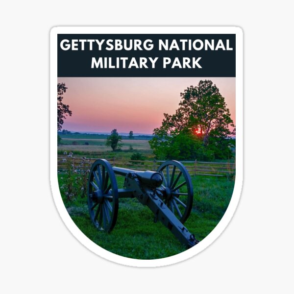"Gettysburg National Military Park - Pennsylvania" Sticker for Sale by ...