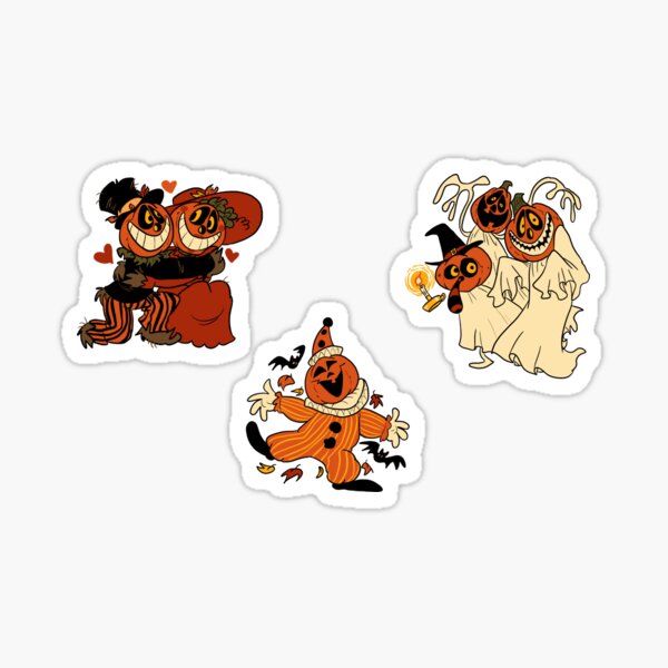 "Cute Lil Spookies 4" Sticker for Sale by ColeCartoons | Redbubble
