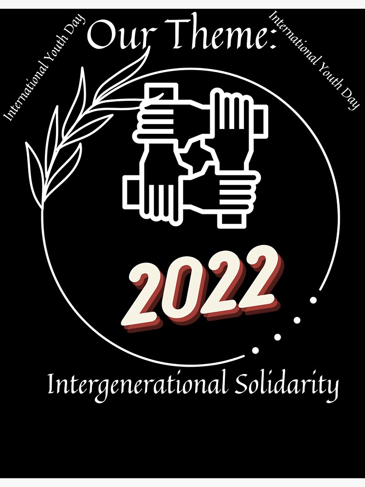 "Our Theme 2022: Intergenerational Solidarity" Sticker for Sale by ...