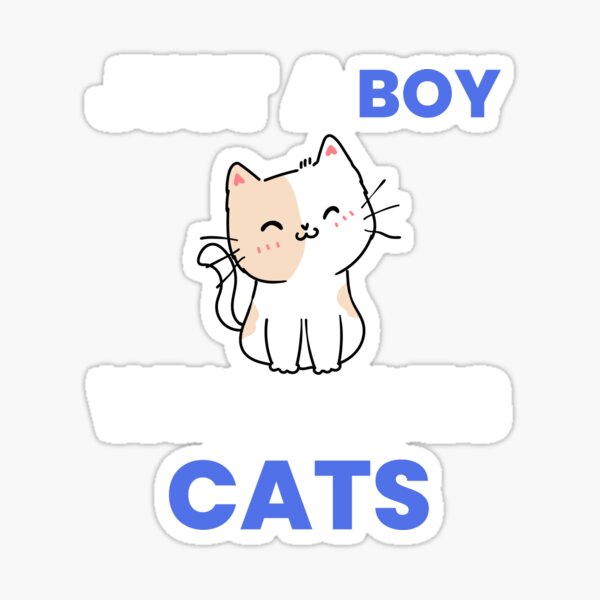 " Cat boy" Sticker for Sale by aymensaadoune | Redbubble