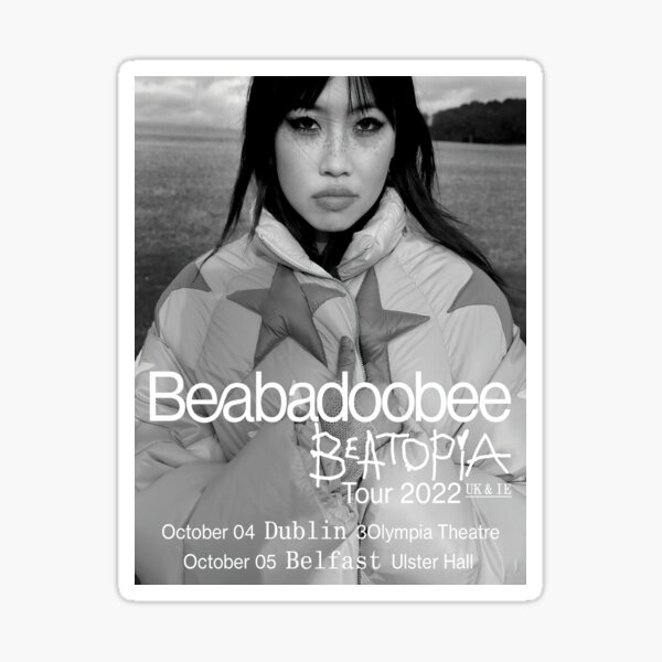"Beatopia Tour 2022 UK & IE" Sticker for Sale by Charmainne | Redbubble