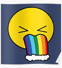 Vomitar Emoji: Pósters | Redbubble