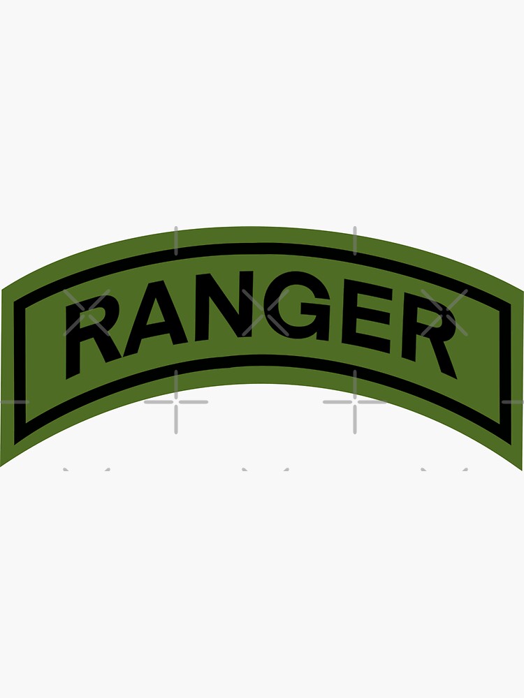 "Subdued Ranger Tab" Sticker for Sale by SoupSandwitch | Redbubble