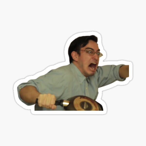 "Confused screaming " Sticker for Sale by RomanBellicEnt | Redbubble