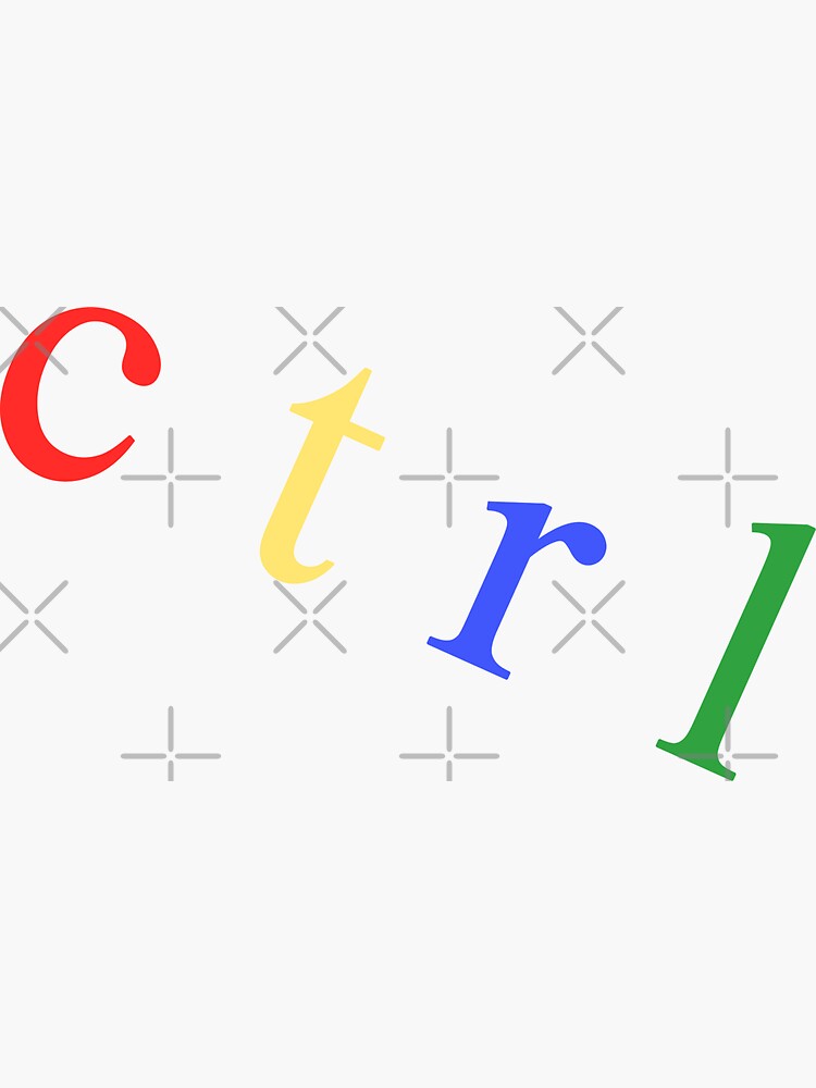 "CTRL SZA" Sticker by wexler | Redbubble