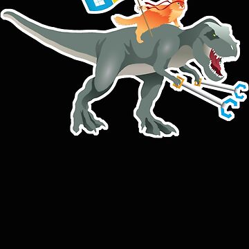"Ninjacat T-Rex" Essential T-Shirt for Sale by selvacifa | Redbubble