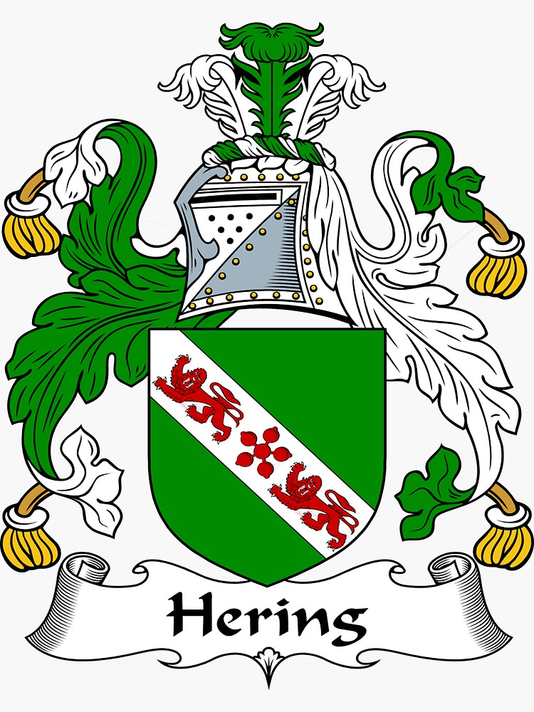 "Hering" Sticker for Sale by HaroldHeraldry | Redbubble
