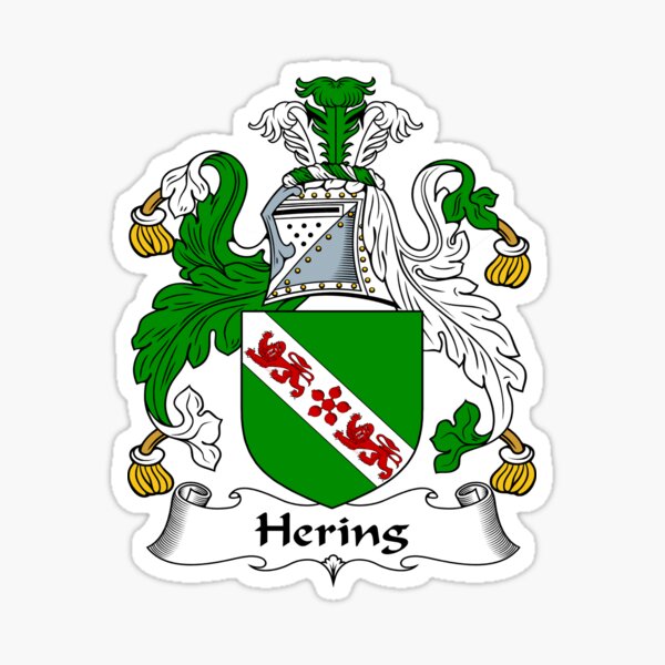 "Hering" Sticker for Sale by HaroldHeraldry | Redbubble