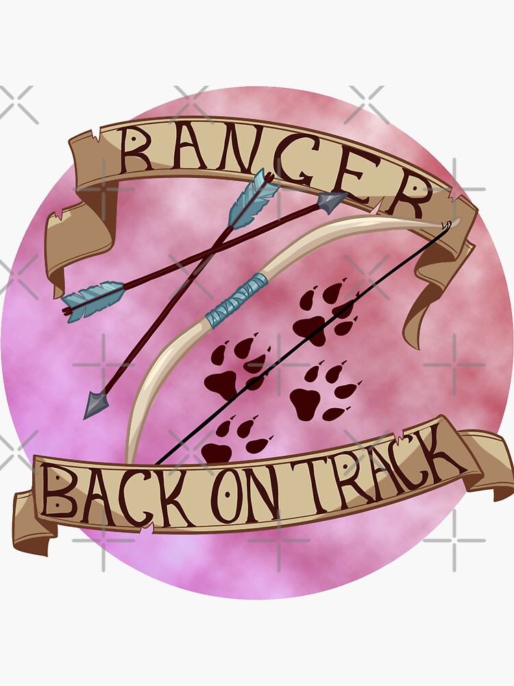 "Back On Track" Sticker for Sale by Matte-Bat | Redbubble