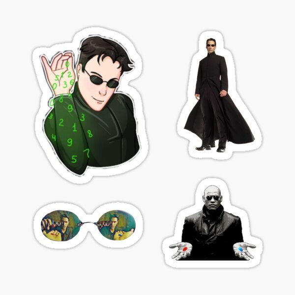 "Matrix Pack" Sticker for Sale by DripCulture | Redbubble