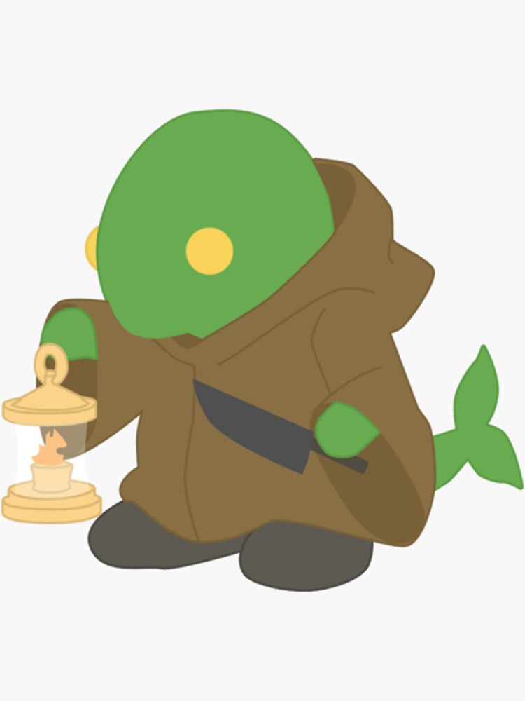 "Tonberry" Sticker for Sale by vohskothim | Redbubble