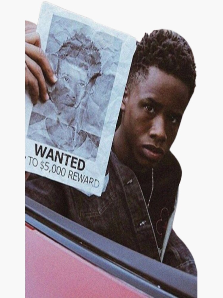 "Tay K wanted" Sticker for Sale by 2022Vision | Redbubble