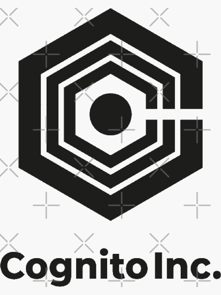 "Cognito Inc Logo" Sticker for Sale by FlimJim123 | Redbubble