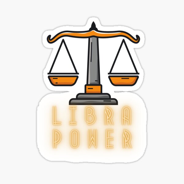 "Libra Power" Sticker for Sale by seethat | Redbubble