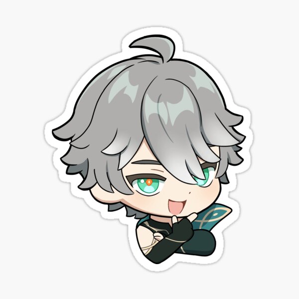 "Genshin Impact Al Haitham Smile" Sticker for Sale by BatuhanAnil ...