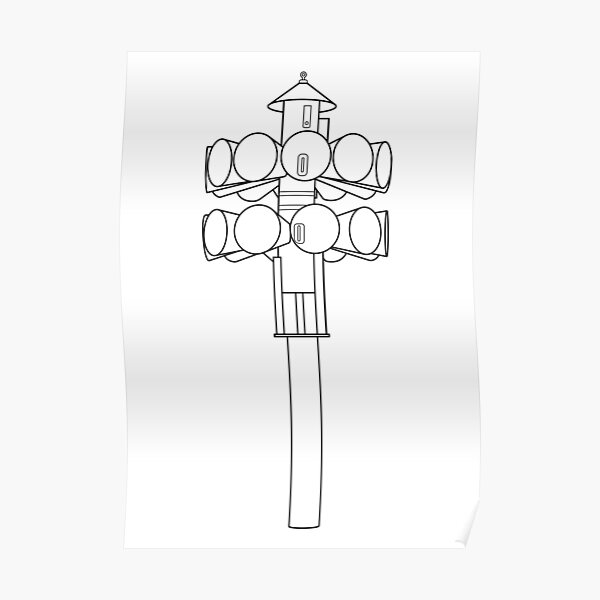 "2t22 Federal Signal siren" Poster for Sale by TheYellowSiren | Redbubble