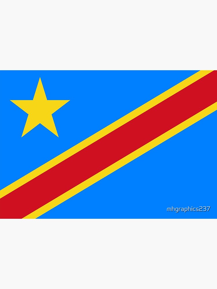"RDC blue with yellow star" Sticker for Sale by mhgraphics237 | Redbubble