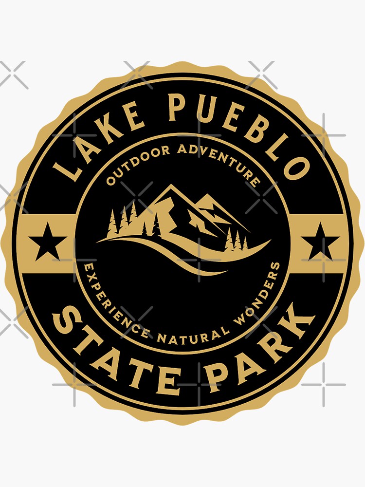 "Vintage Lake Pueblo State Park Colorado" Sticker for Sale by ...