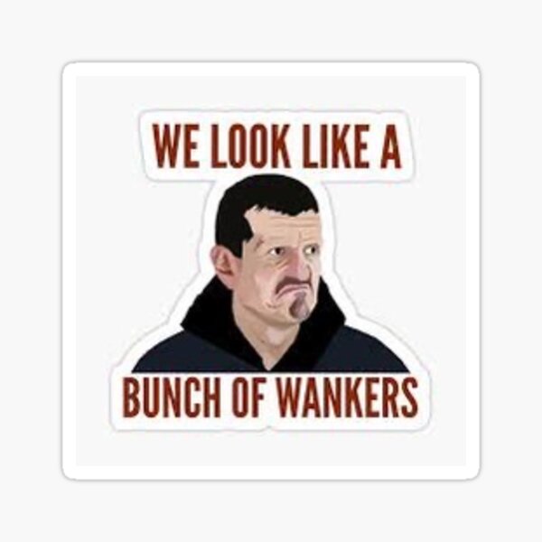 "Guenther Steiner meme sticker " Sticker for Sale by Formula-shop ...