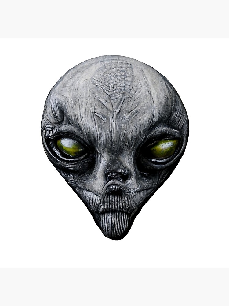 "Alien Grey of Zeta Reticuli green eyes" Poster for Sale by MattJ ...