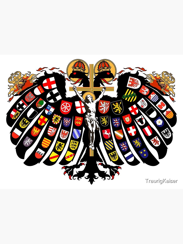 Póster «El águila bicéfala- Banderas del Sacro Imperio Romano Germánico ...