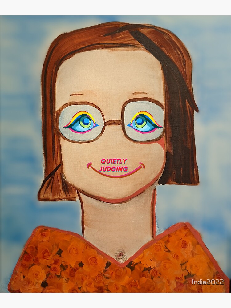 "Blursed, Judgement" Sticker for Sale by India2022 | Redbubble