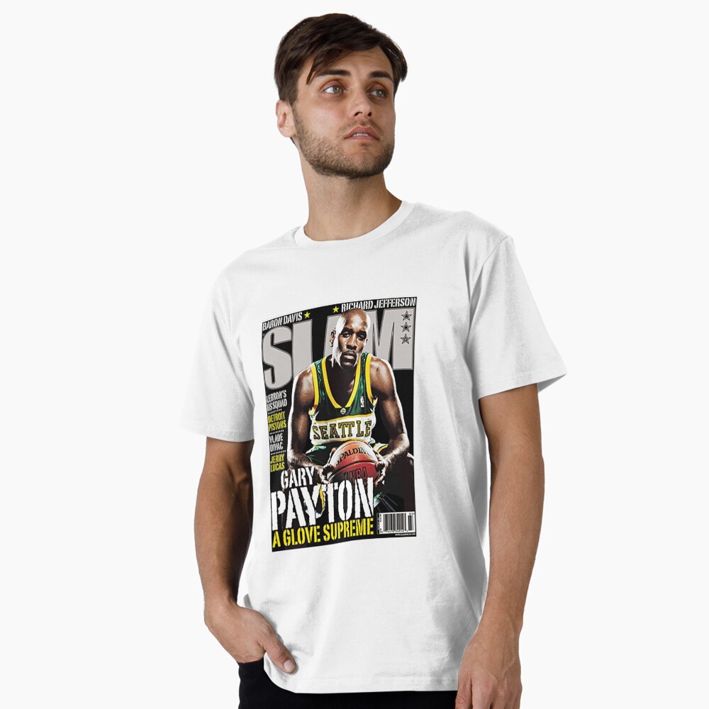 "Gary Payton Slam " Sticker for Sale by NathanSmith2 | Redbubble