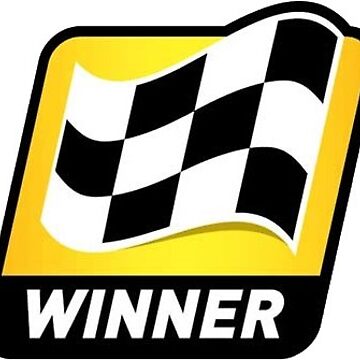 "NASCAR Cup Series Winner Sticker" Sticker for Sale by Garrett4Seattle ...