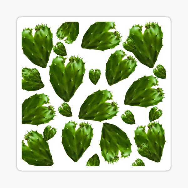 "Nopal Cactus floating " Sticker for Sale by Creativestand | Redbubble