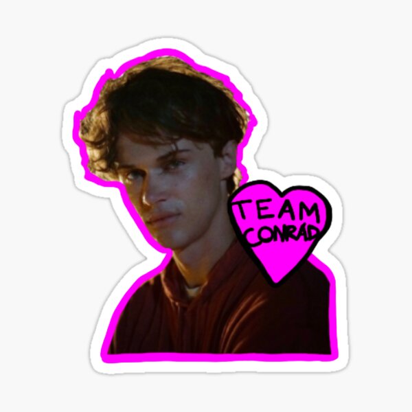 "TEAM CONRAD | TSITP" Sticker for Sale by paisleydesigns | Redbubble