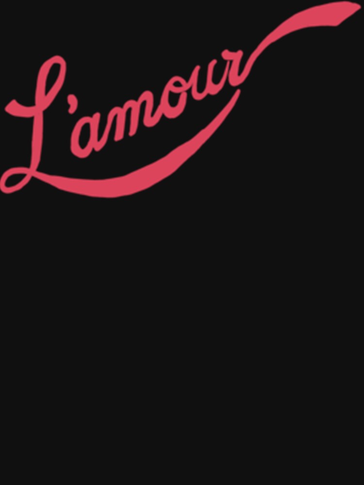 "L&amour Moulin Rouge Classic T-Shirt" T-shirt for Sale by MagaGaylo ...