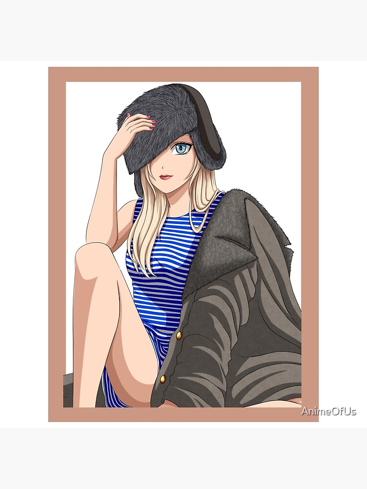 "Russian Anime Heroine (Box Art) " Poster for Sale by AnimeOfUs | Redbubble