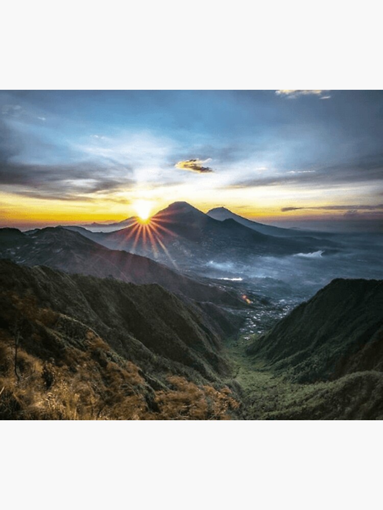 "mountain bimo wonderfull art " Sticker for Sale by diejawa | Redbubble