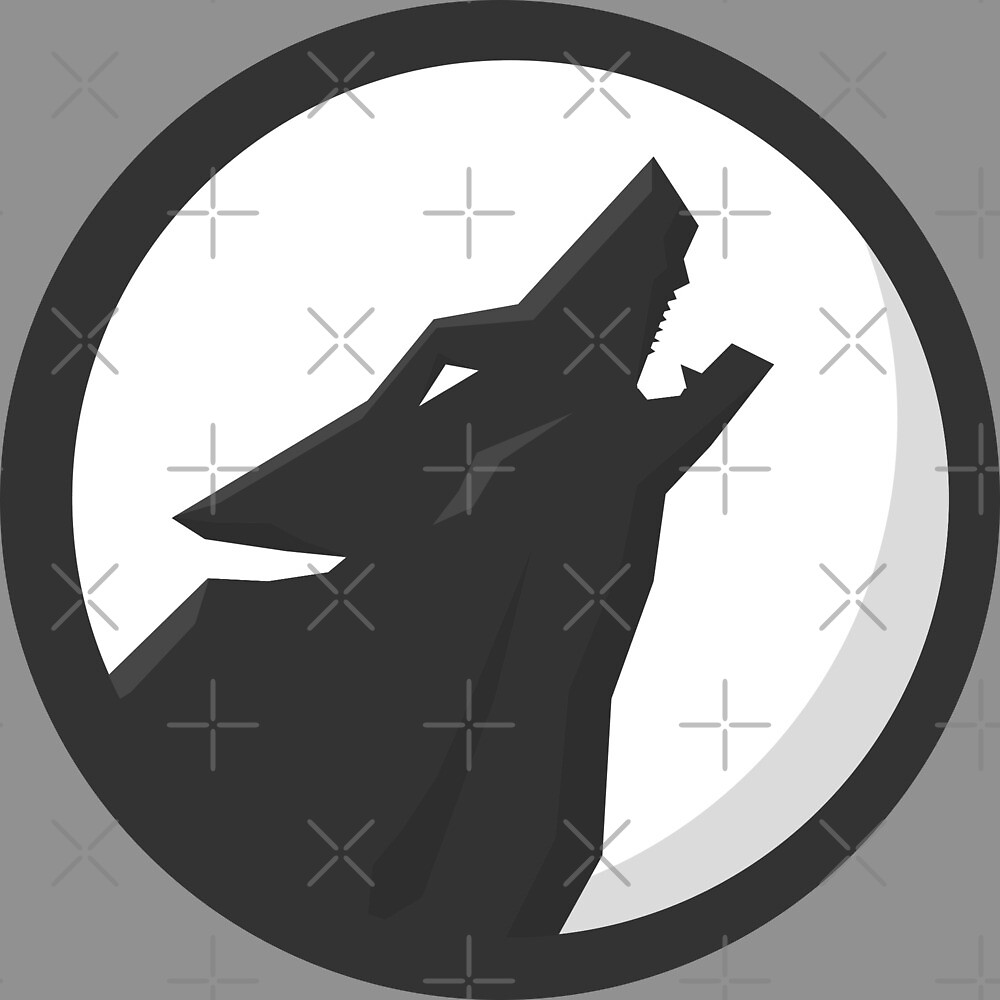 "Lone Wolf - Halo Emblem" by CSPR-DESIGN | Redbubble