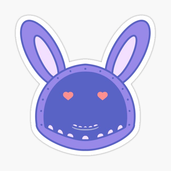 "Chibi Withered Bonnie" Sticker for Sale by ShortAndSad | Redbubble
