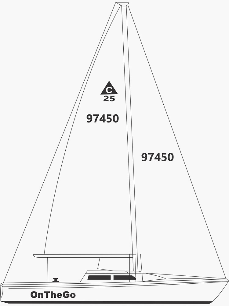 "On The Go Line Drawing" Sticker for Sale by G-B-C-A | Redbubble