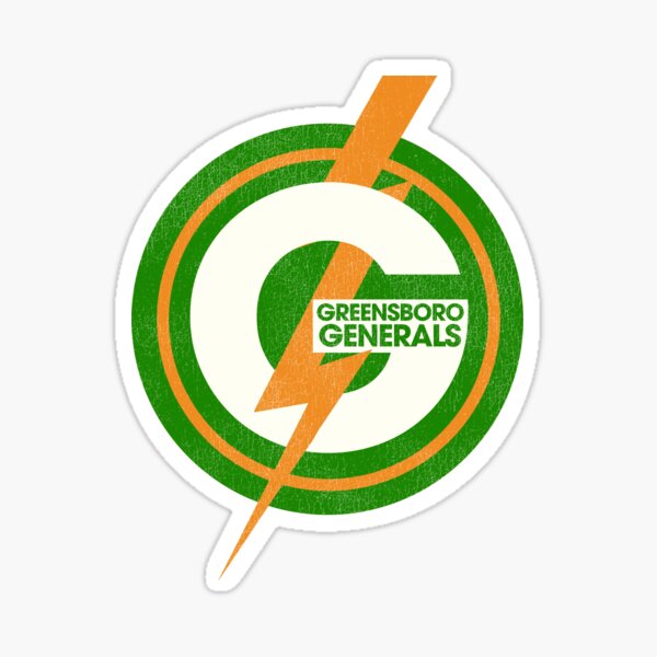 "Greensboro Generals Retro Defunct Ice Hockey" Sticker for Sale by ...