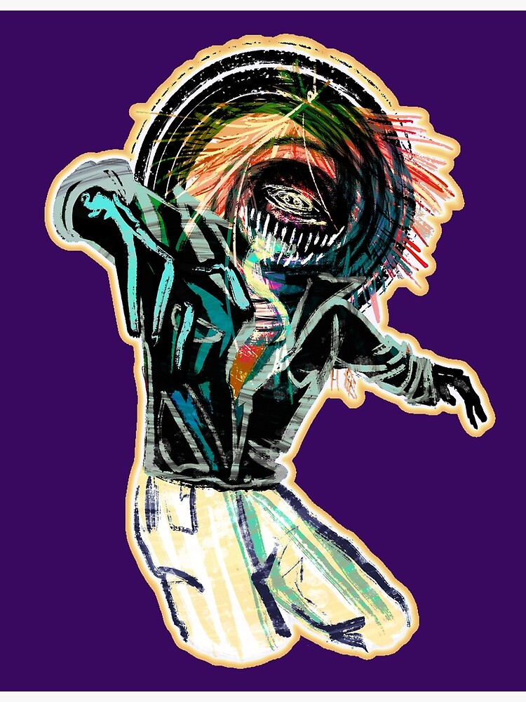 "Spooky Possessed Scarecrow Eldritch Horror with Toothy Maw and Spiral ...