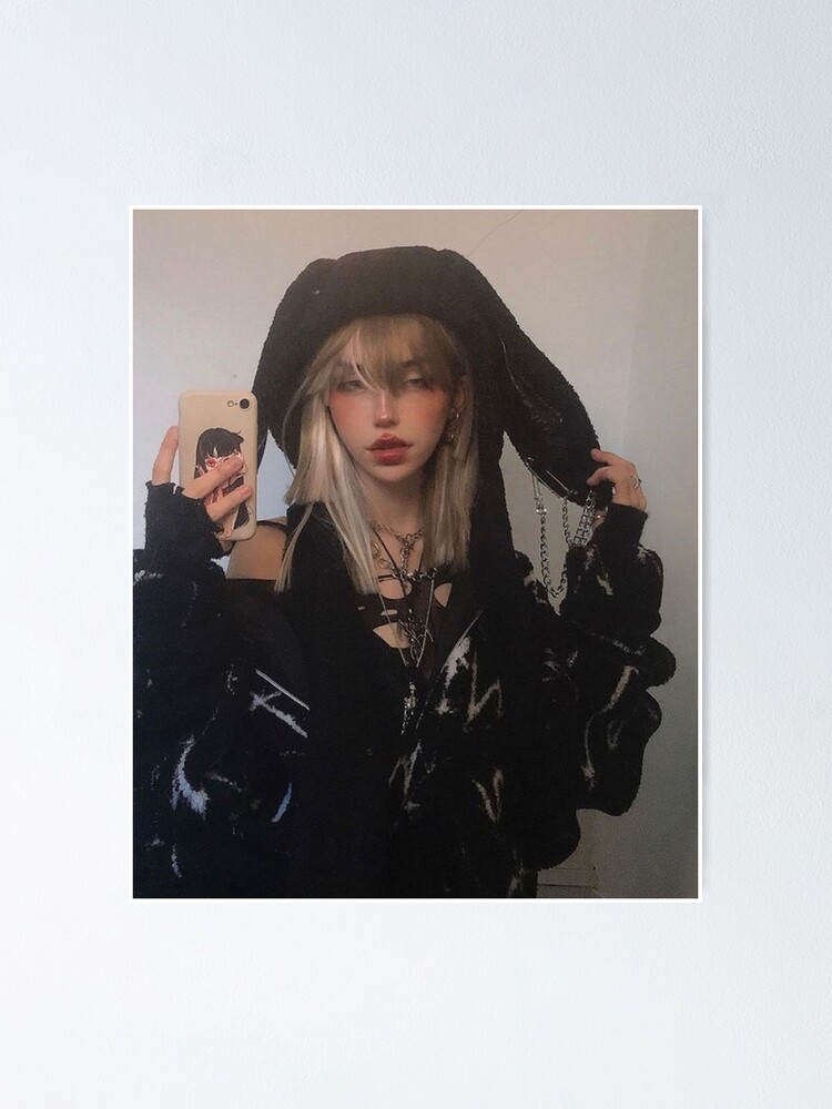 "emo scene cutie" Poster for Sale by emoartwork | Redbubble