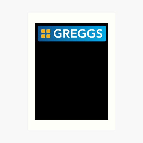 "Greggs Logo " Art Print for Sale by EmmanuelCorbin | Redbubble