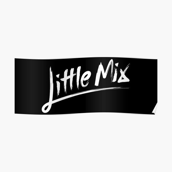 "Little Mix logo" Poster for Sale by JamesCusker66 | Redbubble
