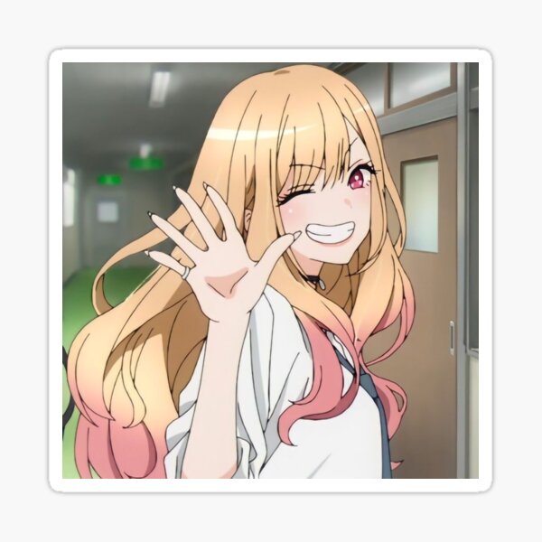 "Marin Kitagawa Kawaii" Sticker for Sale by AnimeLove89 | Redbubble