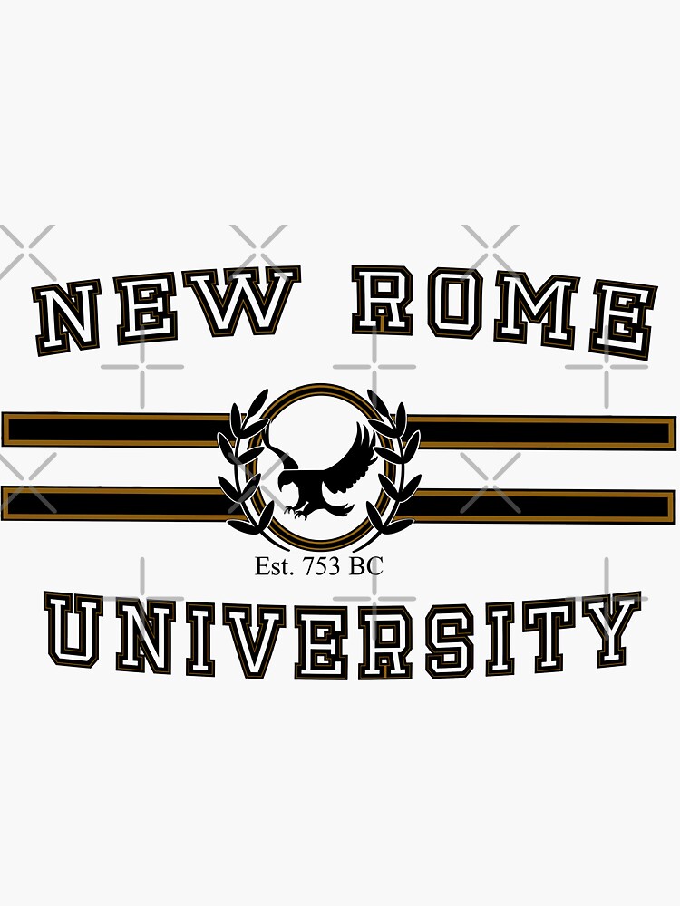 "New Rome University" Sticker for Sale by Ms-Mermaid2 | Redbubble